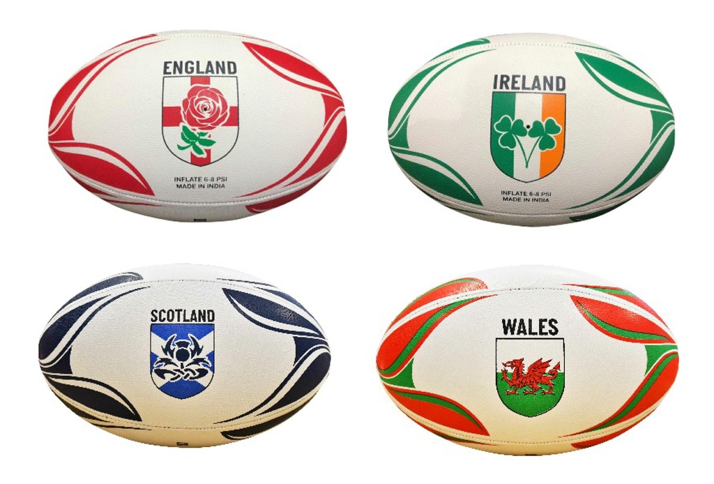 International Country Themed Rugby Balls | Reydon Sports Plc